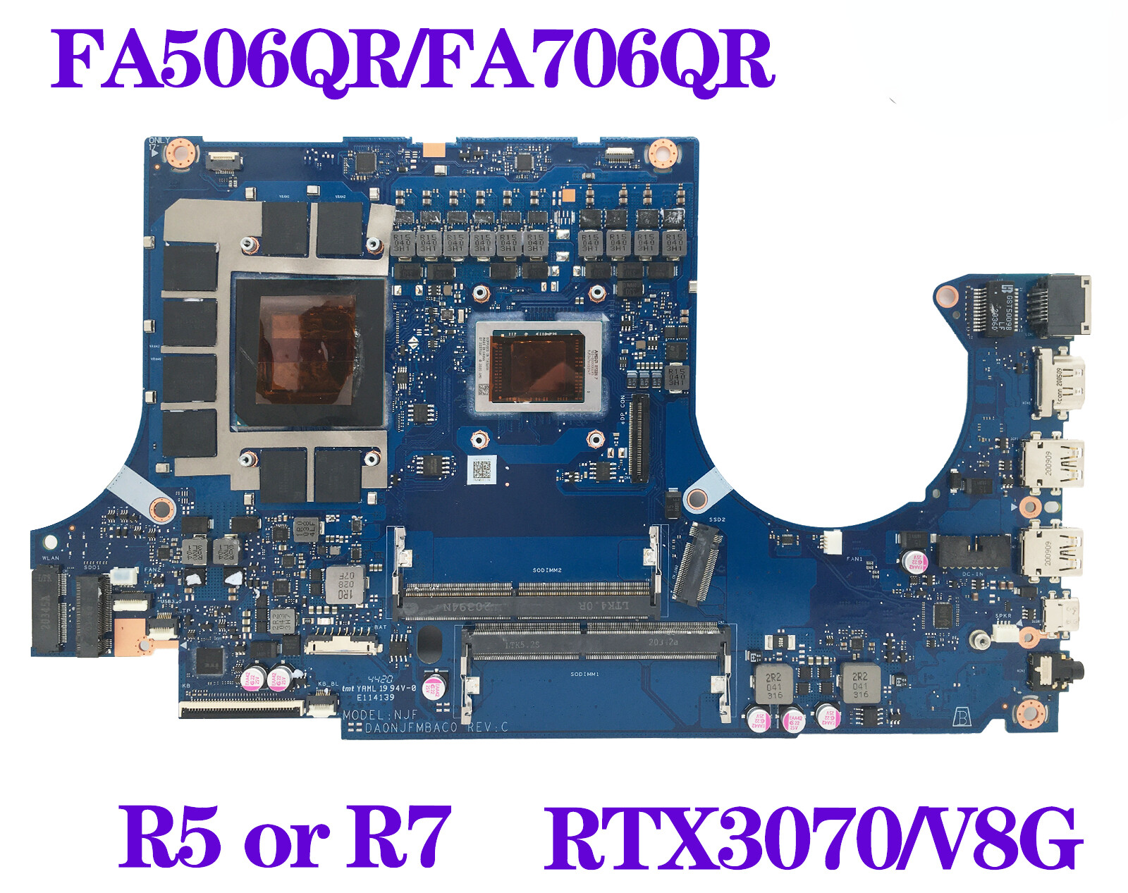 For ASUS FA506QM/Q/QR/QE FX506Q TUF506Q FA706QM/QR/QE FX706Q TUF706Q ...