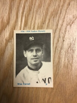1975 TCMA Wes Farrell New York Yankees Card | eBay