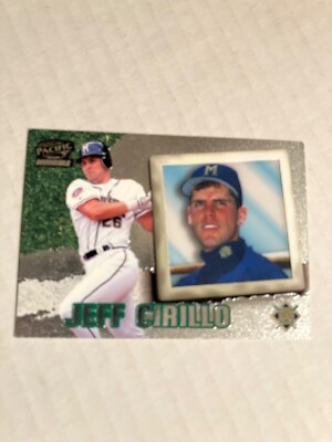 Milwaukee brewers Jeff cirillo 98’ silver pacific invincible baseball ...