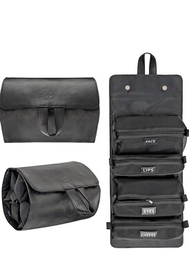 Small Roll Up Toiletry Bag for Traveling Women - Travel Makeup Bag ...