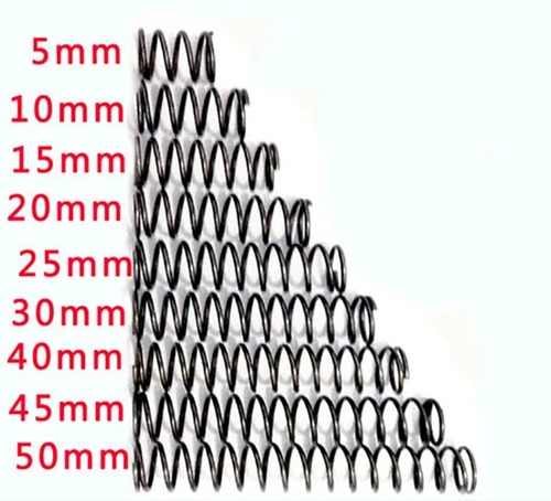 Spring Compression Steel Wire 10pcs Small Pressure Various Sizes ...
