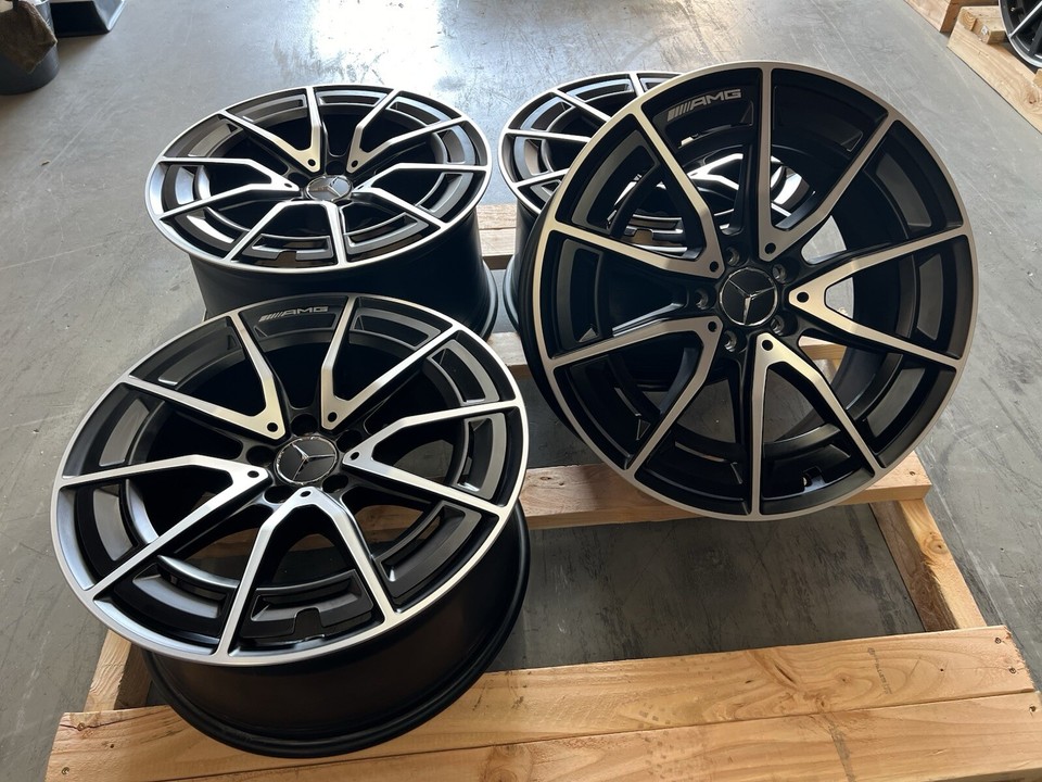 20" MERCEDES AMG SL43 SL55 SL63 SL OEM FACTORY STOCK ORIGINAL RIMS ...