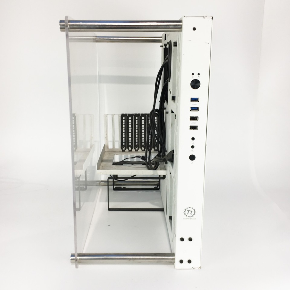 Thermaltake Core P3 Open-Air Open Frame PC Case - White | eBay