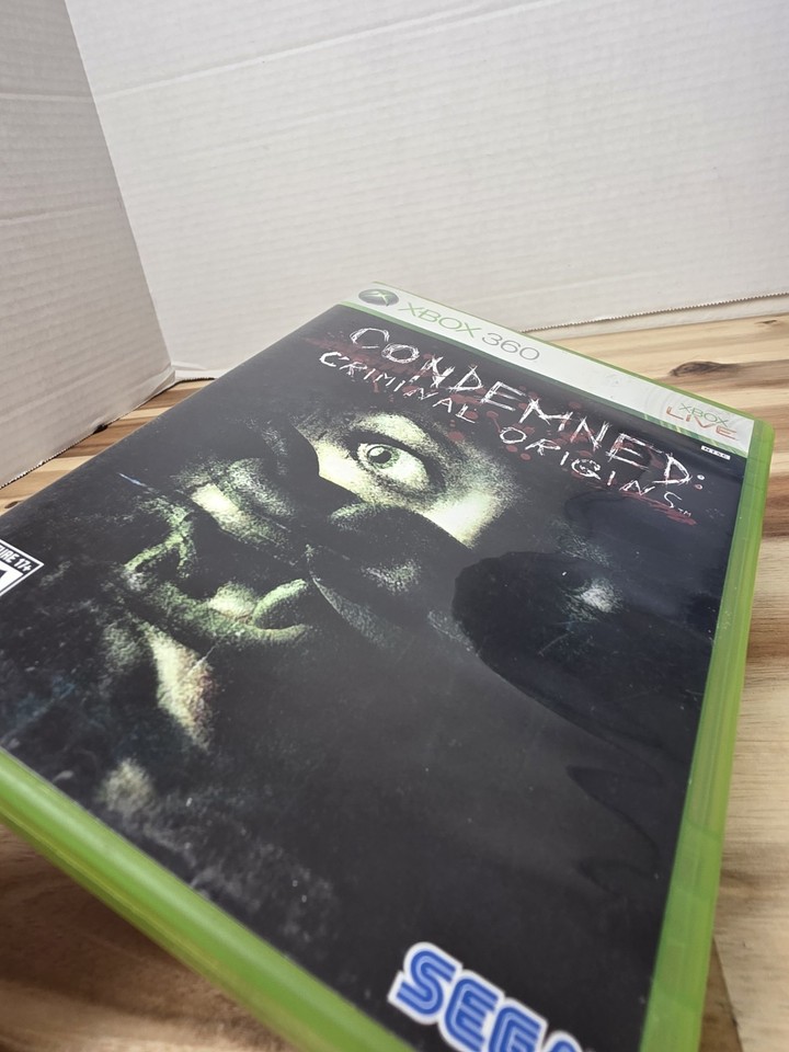 Condemned: Criminal Origins (Microsoft Xbox 360, 2005) No Manual Tested ...