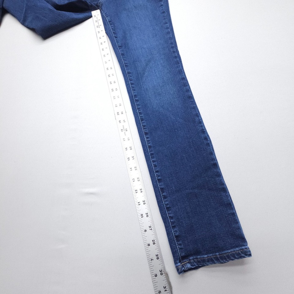 NYDJ Alina Legging Jeans Size 6 Blue Lift Tuck Stretch Jegging Slim ...