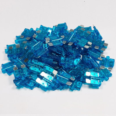 15 Amp Blue Standard Glow Blow 15A Amps Blade Fuses LED Smart Car Auto Van Bike | eBay UK