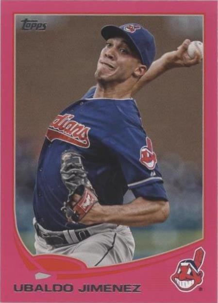 2013 Topps Mini - Ubaldo Jimenez #394 Pink /25 for sale online | eBay