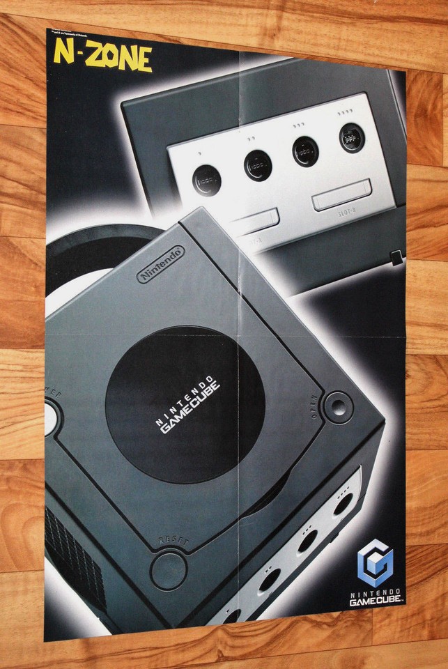 Sega Sonic Advance / Nintendo Gamecube Console rare Poster 56x40cm Game ...