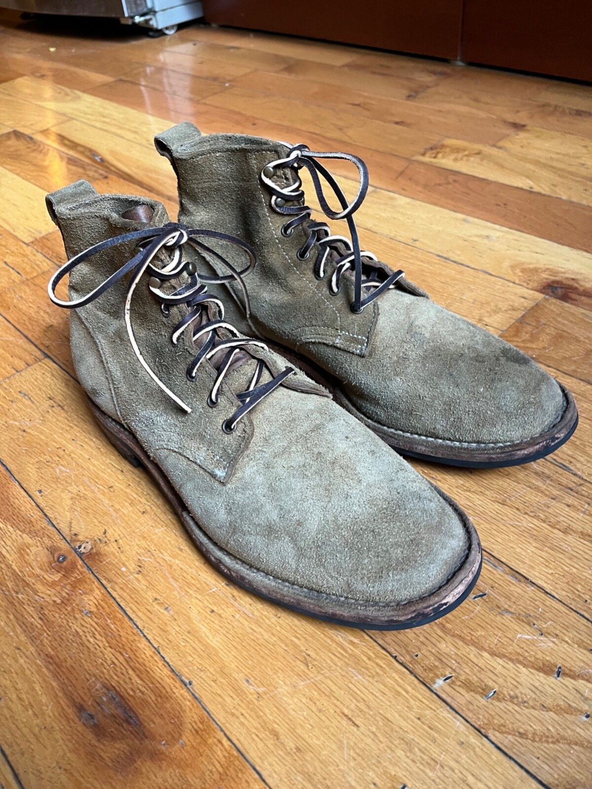 Truman Boot Co. size 10.5D-Coyote Roughout leather, Unstructured Toe ...