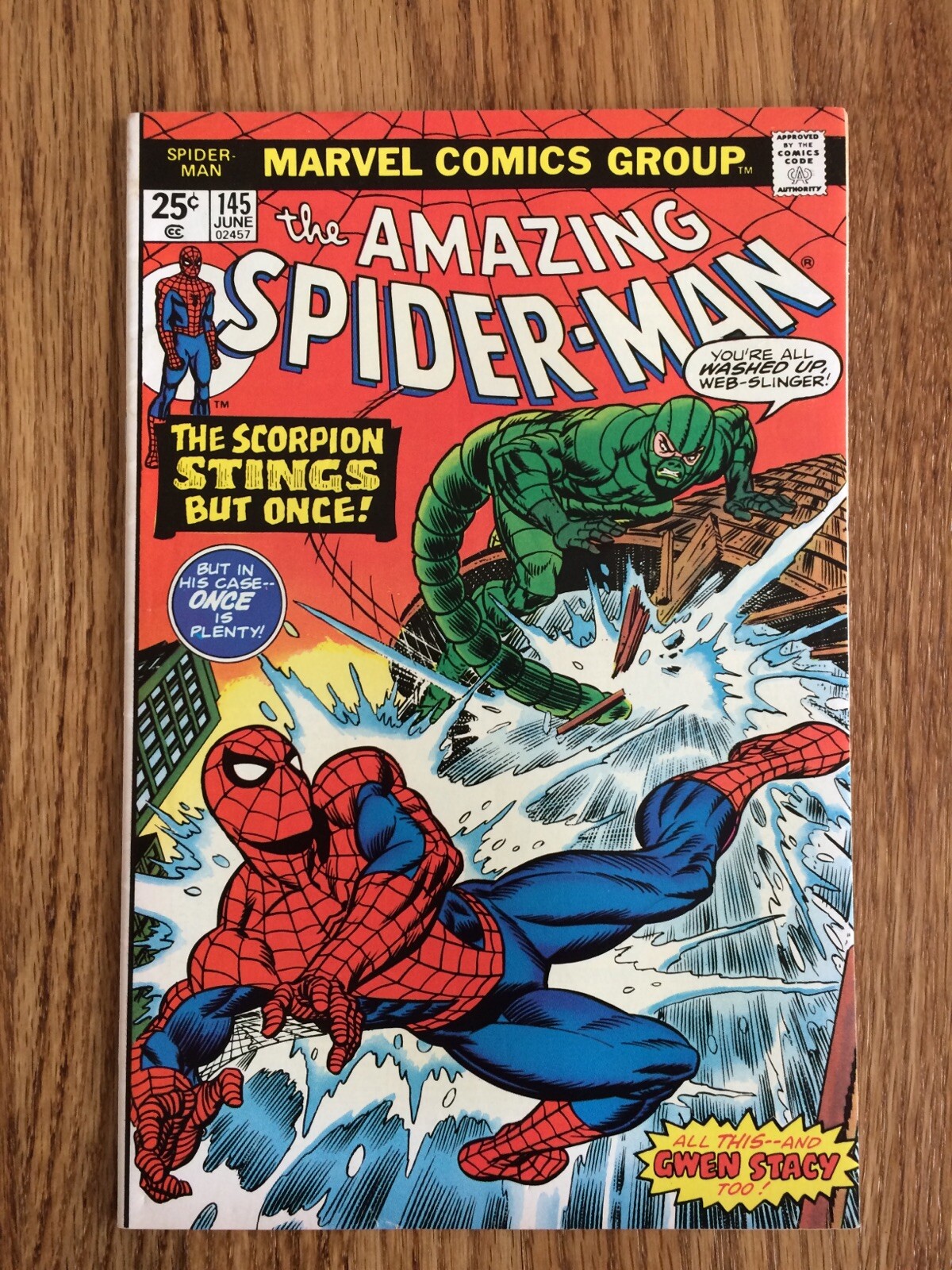 Spider Man Scorpion Comic