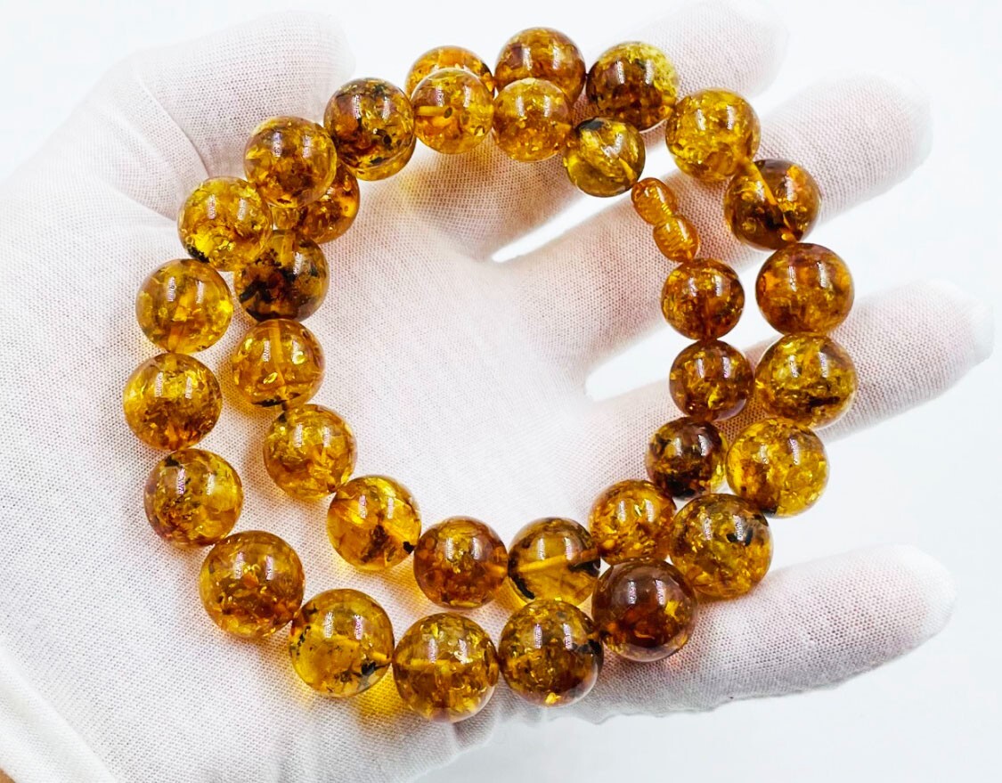 Adult Baltic Amber Necklace Natural Amber Bead Necklace Genuine amber ...