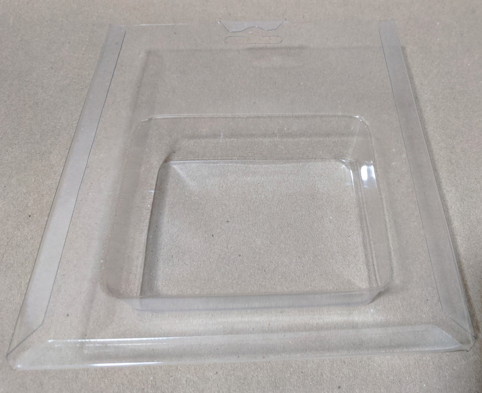 NEW 60pcs 7 1/8" x 6" Clear Plastic Hanging Display Clamshell Retail ...