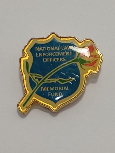 NATIONAL LAW ENFORCEMENT OFFICERS MEMORIAL POLICE ROSE & SHIELD | eBay