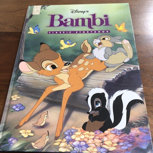 Disney Bambi Classic Storybook 32Page Full Color Children's Picture ...