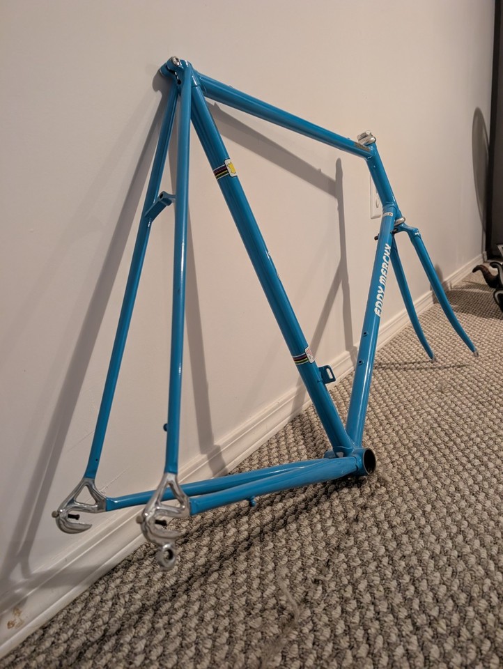 Vintage Eddy Merckx Road Bike FRAME and FORK 59cm Reynolds 753 | eBay