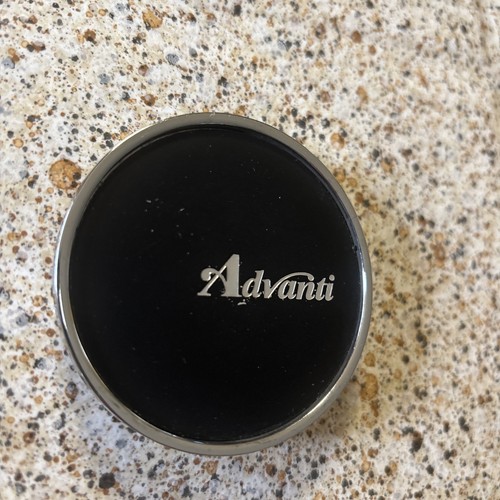 Advanti racing Wheel Rim Black & Chrome Center Cap Hub Dust Cover C-F80 ...