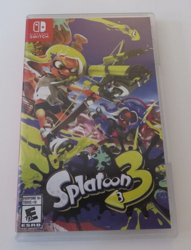 Replacement Case (NO GAME) Splatoon 3 Nintendo Switch | eBay