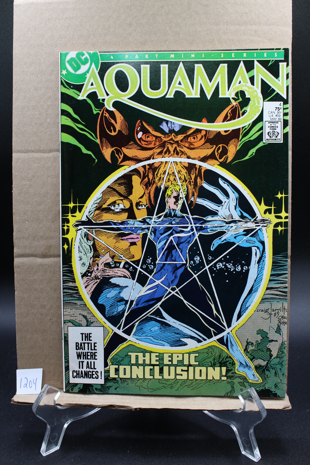 Aquaman #4 DC Comics 1986 VF/NM | eBay