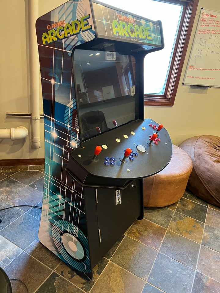 CreativeArcades 4P Slim Stand Up Arcade Machine (MSRP ~$3200). | eBay