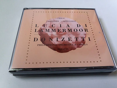 Cd "Donizetti Lucia Di Lammermoor" 2cd Like New 1960 Maria Callas ...