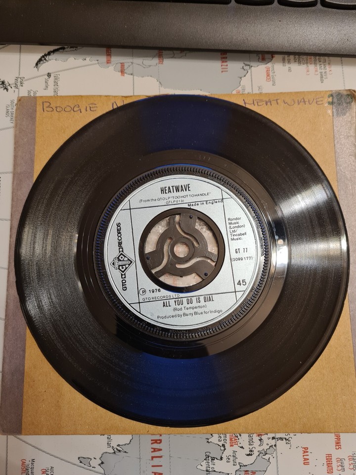Heatwave - Boogie Nights/All You Do Is Dial 7" 1976 GTO Records | eBay