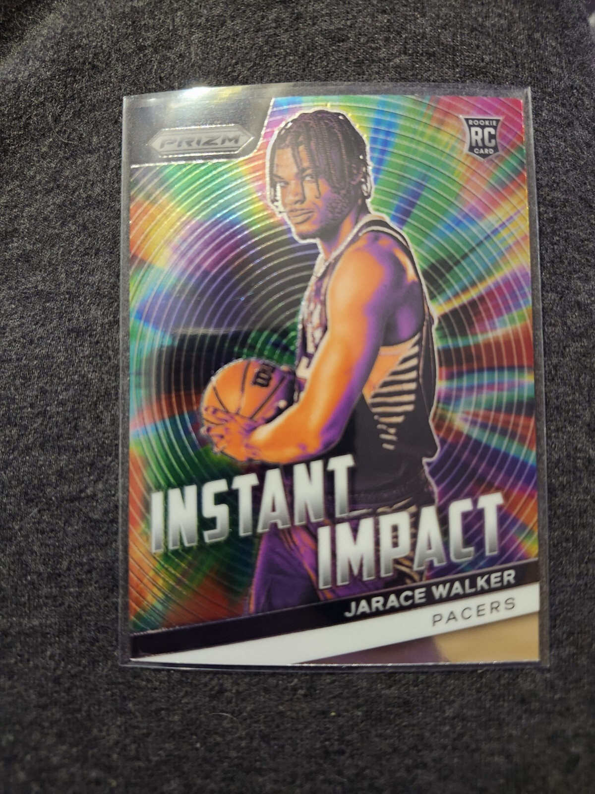 2023-24 Panini Prizm Instant Impact Jarace Walker PACERS Rookie Card #16 RC | eBay