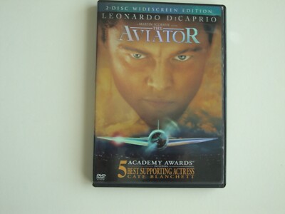 The Aviator (DVD, 2004) Leonardo Dicaprio, 2 Disc Widescreen Edition ...