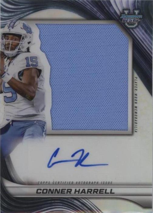 2024 Bowman's Best University - Prospect Jumbo Relic Autographs Conner ...