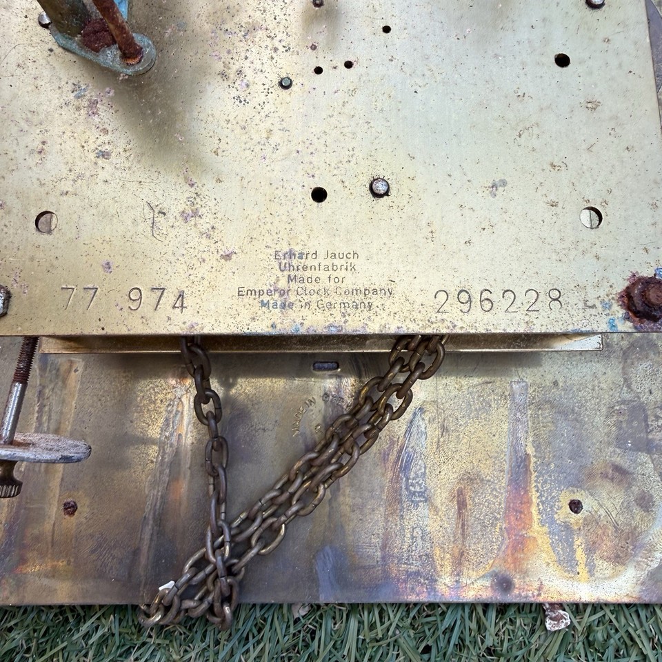 Emperor Grandfather Clock Face Plate And Movement Chains - Parts ...