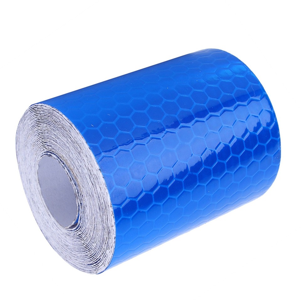 1 X Reflective Safety Warning Tape Film Sticker Conspicuity Tape Roll 5 ...