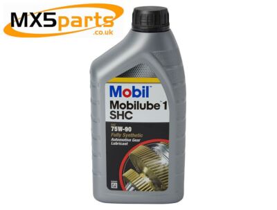 Mobil 75W-90 SHC Fully Synthetic 75W90 Diff & Gearbox Oil 1 Ltr Bottle ...
