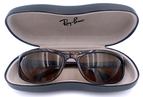 Ray-Ban Sunglasses Predator 2 RB 2027 6508/33 Polished Brown Havana w ...