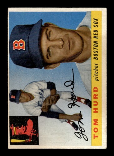 1955 Topps Baseball #116 Tom Hurd RC VGEX Boston Red Sox | eBay