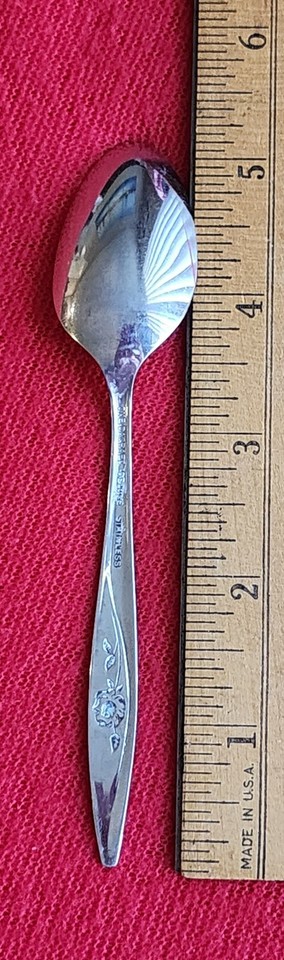 Oneida LASTING ROSE Stainless Oneidacraft Deluxe Silverware Flatware U ...