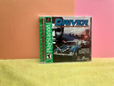 Driver PS1 PlayStation 1 Greatest Hits + Reg Card - Complete CIB ...