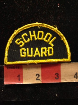 SCHOOL GUARD PATCH version B ~ Road And Traffic Safety Crossing Caution ...