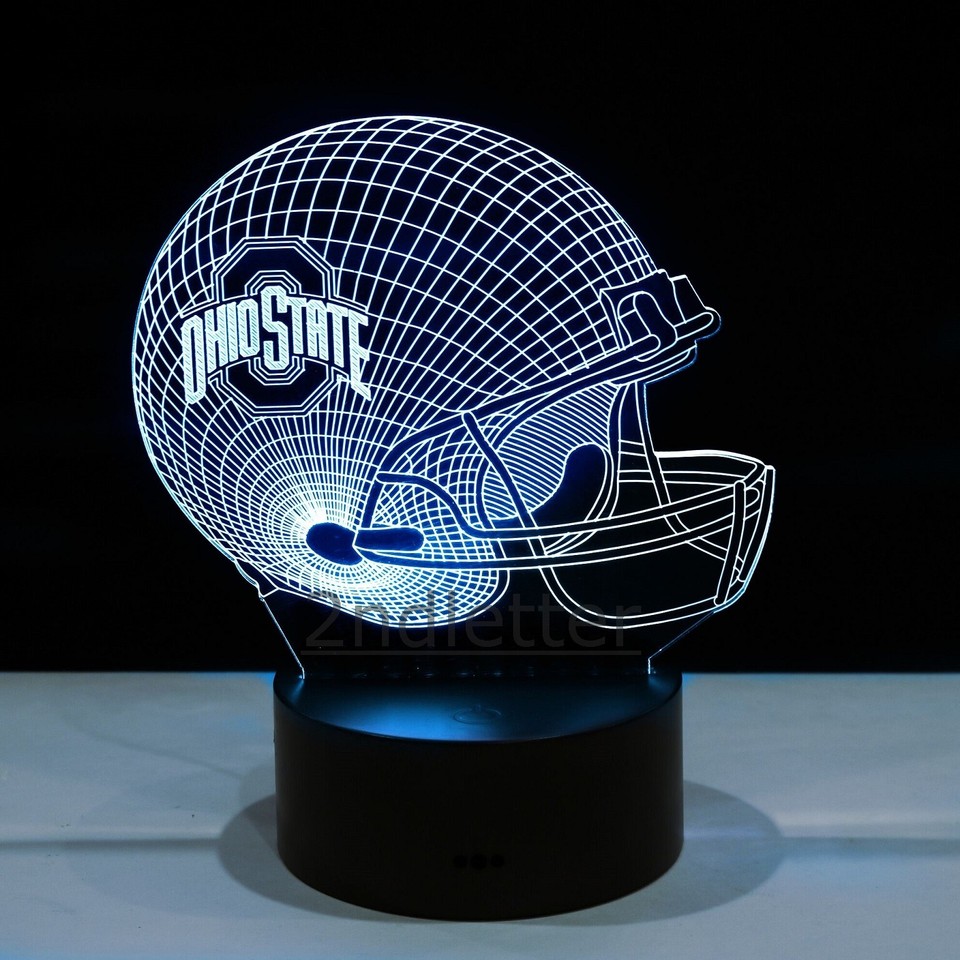 Ohio State Buckeyes OSU College Football LED Light Lamp Collectible ...