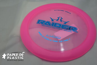 Dynamic Discs Lucid RAIDER Disc Golf 171 G Distance Driver Pink NEW ...