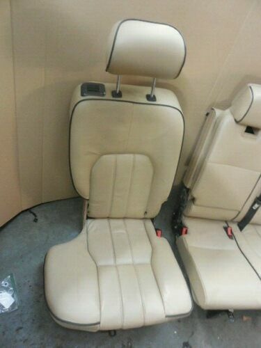 03-05 Land Range Rover L322 4.4L Complete Rear Beige Leather Seat ...