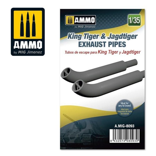 Ammo 1:35 King Tiger & Jadtiger ExhaustPipes, #AMIG8093 | eBay