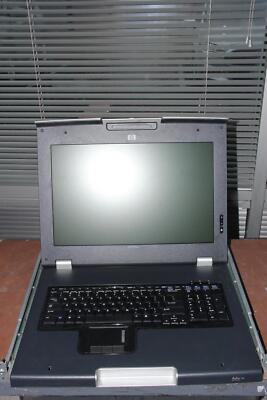 HP TFT7600 17-Inch LCD Monitor Keyboard and Touchpad Console | eBay