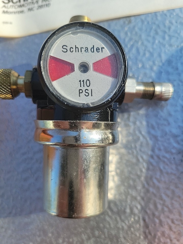 SCHRADER DUAL TIRE PRESSURE EQUALIZING SYSTEM VISUAL 1125 - 100 PSI ...