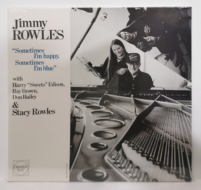 JIMMY ROWLES ⸺ sometimes i'm happy, sometimes... ⸺ ORANGE BLUE LP STILL ...