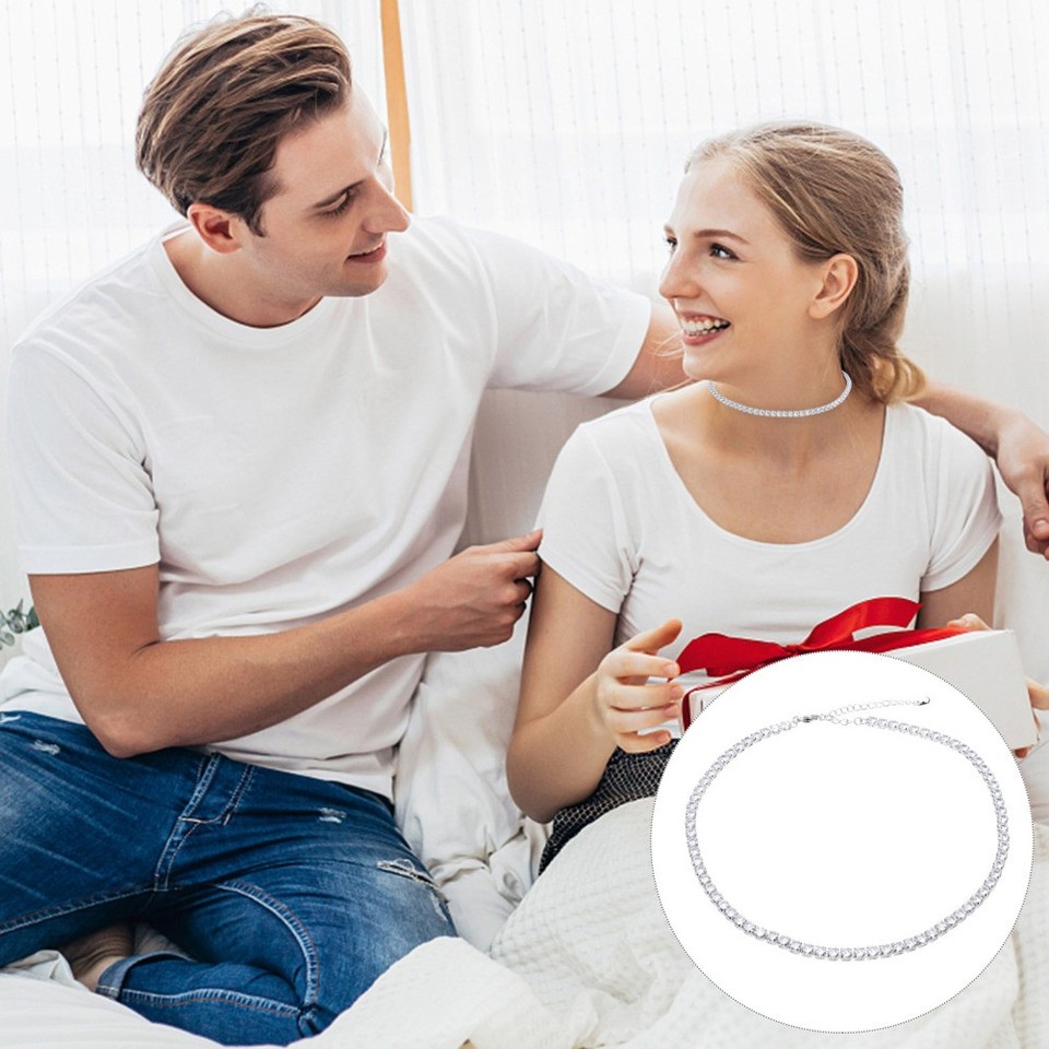 Girl Neck Jewelry Chain Necklace Chunky Choker Necklaces for Women ...