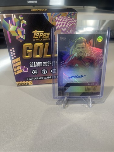 Topps UCC Gold 24/25 Mason Mount Autograph | eBay