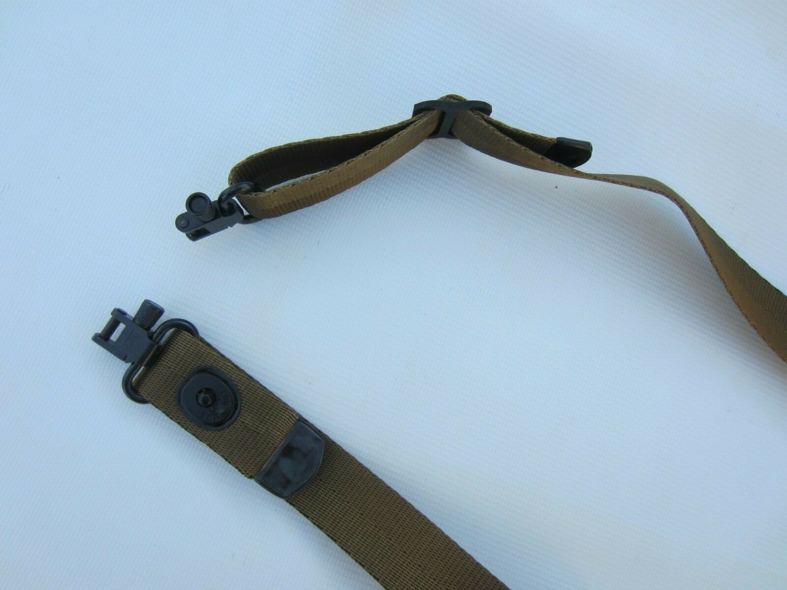 US Made NYLON 1 inch OD Green Black Tan Coyote M1 Carbine Rifle Sling ...