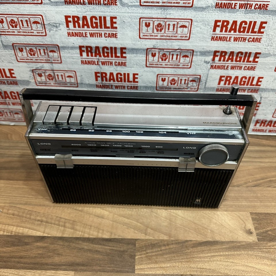 Vintage Marconiphone Portable Transistor Radio | eBay