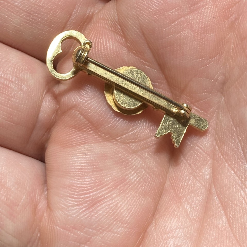 Indianesis Universitats Sigillium Key Lapel Pin Hat Jacket Vest EUC ...