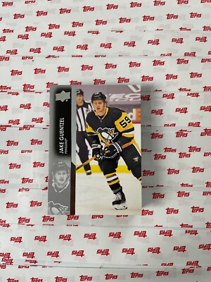 2021-22 Upper Deck #142 Jake Guentzel Pittsburgh Penguins Rare BASE ...