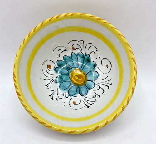 DERUTA Assisi Trinket Dish Serving Bowl Ceramic Hand Painted Italy ...